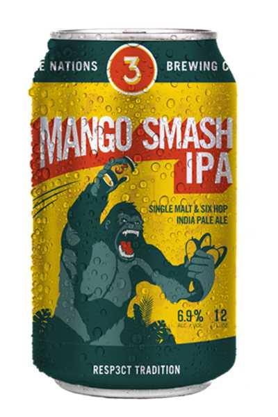 3 Nations Brewing Mango Smash IPA: Price, Ratings & Reviews | Order Online