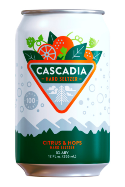 Cascadia Citrus & Hops Hard Seltzer: Price, Ratings & Reviews | Order ...